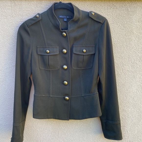 Lafayette 148 New York | Jackets & Coats | Lafayette 48 Ny Military ...
